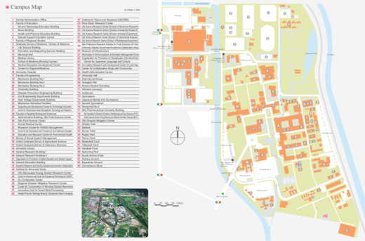Campus Map | Campus Map | GIFU UNIVERSITY