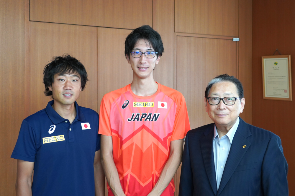 Mr. Akamatsu reported his 8th ranking in the high jump at the 2023 World Athletics Championships ...